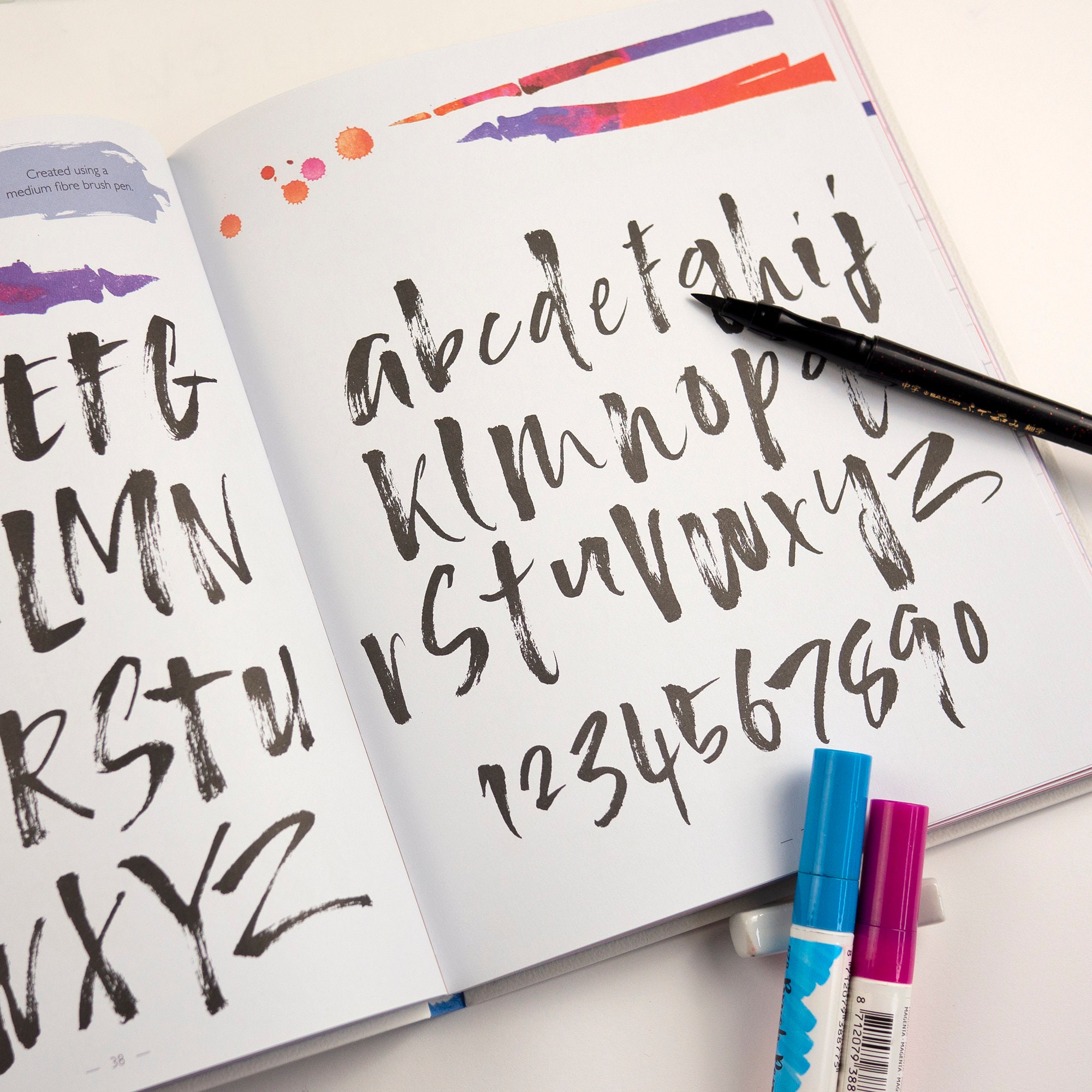 Secrets of Brush Calligraphy Kirsten Burke - Etsy