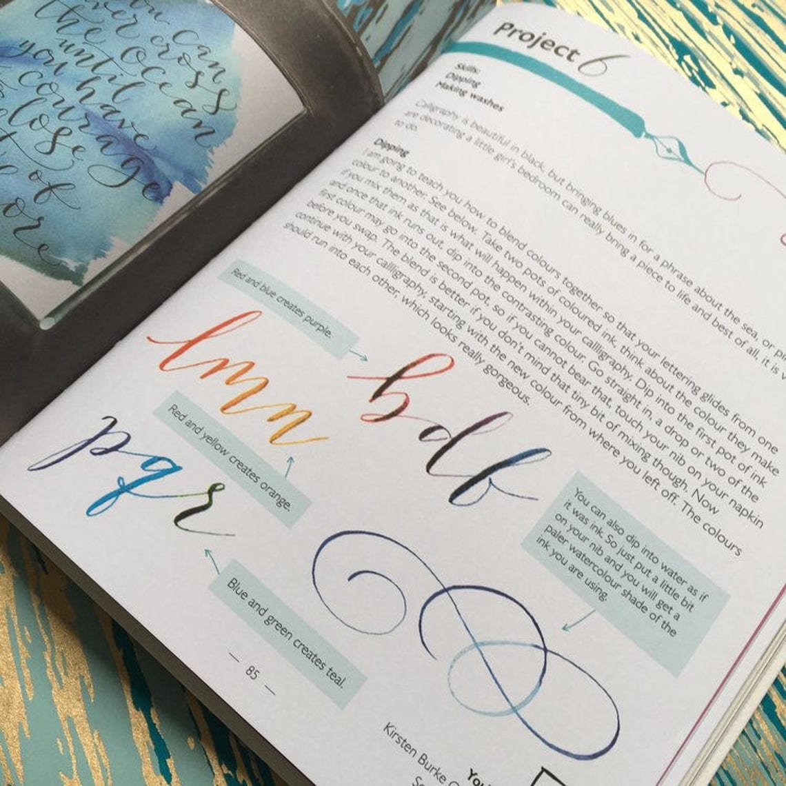 Secrets of Modern Calligraphy Kirsten Burke | Etsy UK