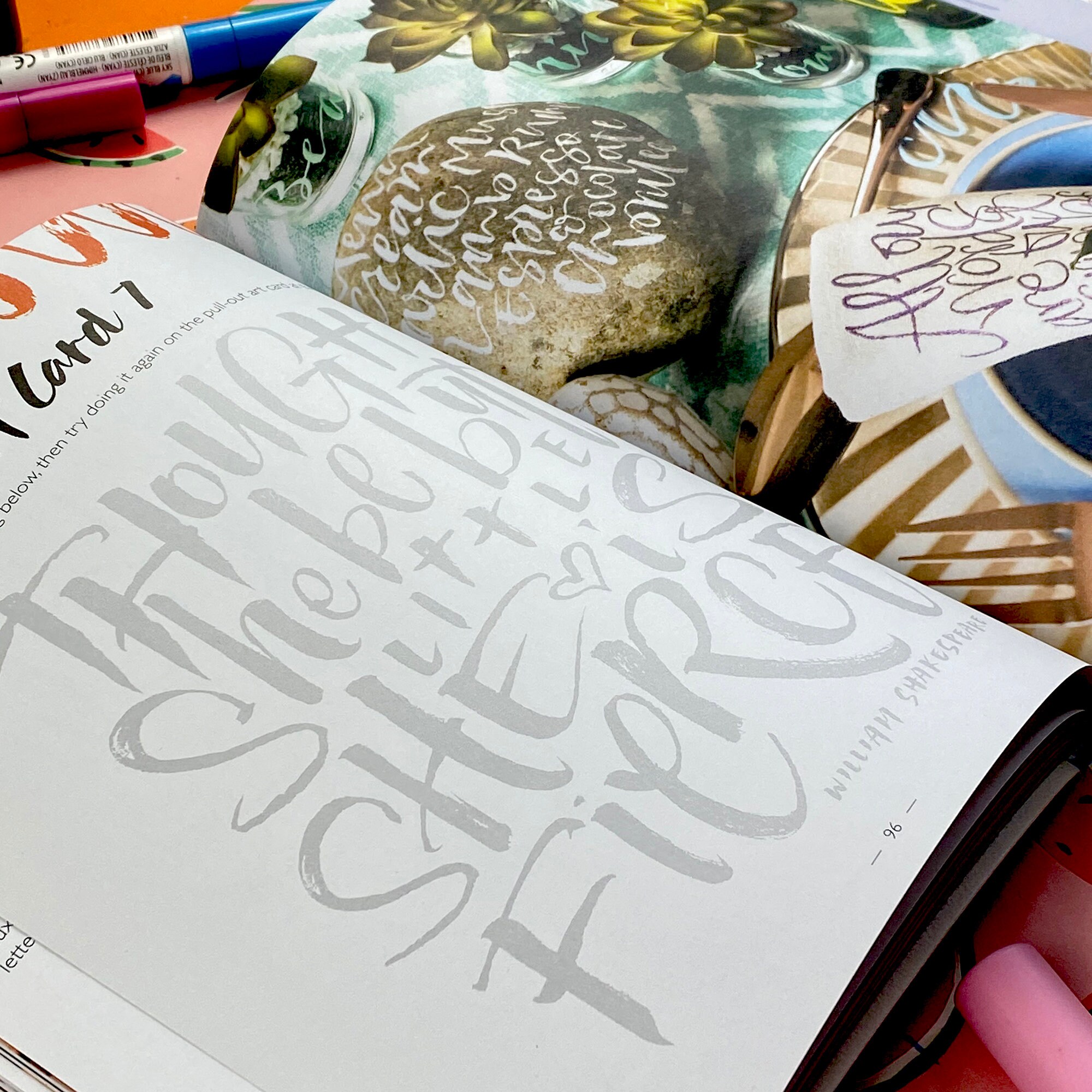 Secrets of Brush Calligraphy Kirsten Burke - Etsy