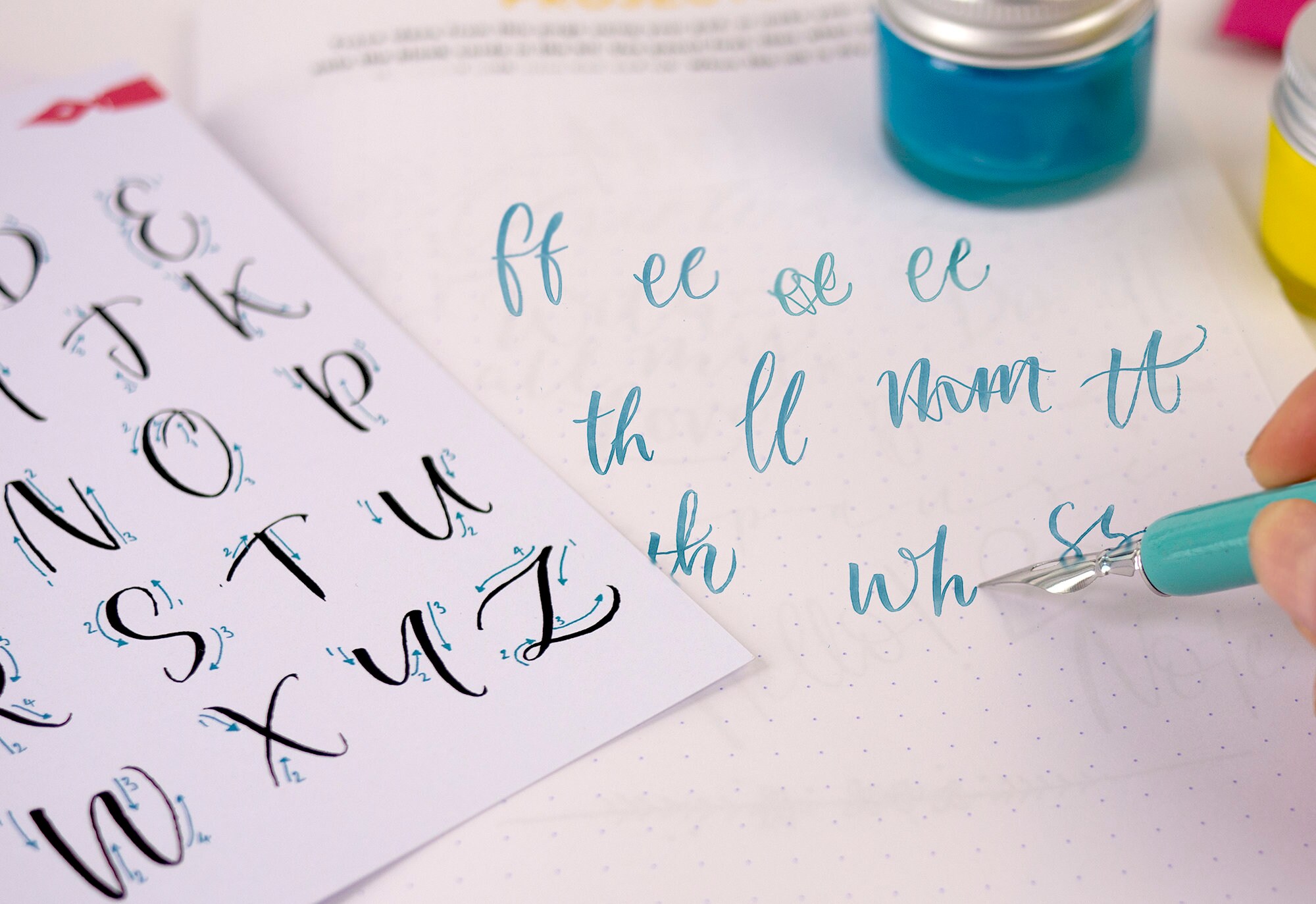 Kids Calligraphy Kit Beginners Starter Set by Kirsten Burke - Etsy