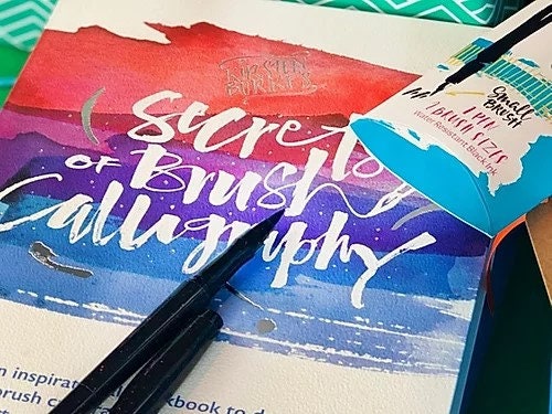Brush Calligraphy Bundle for Beginners - Etsy