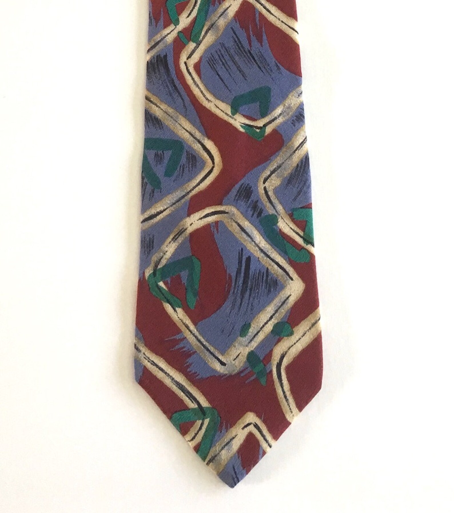 Christian Dior Tie: Red Tie, Men's Luxury Tie, Men's Designer Tie ...