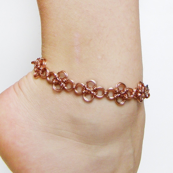 Chainmail Anklet - Etsy