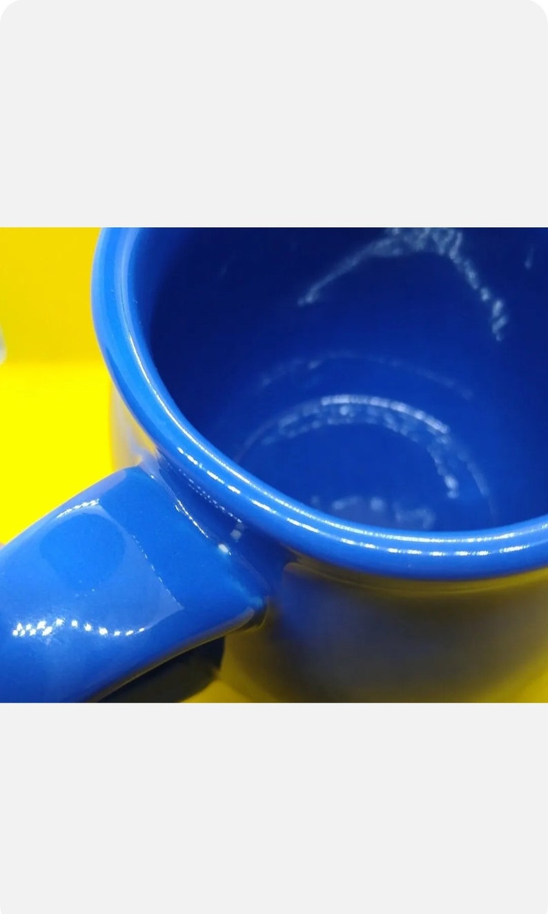 Blue Nestle Logo With White Letters Pottery Creamer Pitcher (2001) (C28 ...