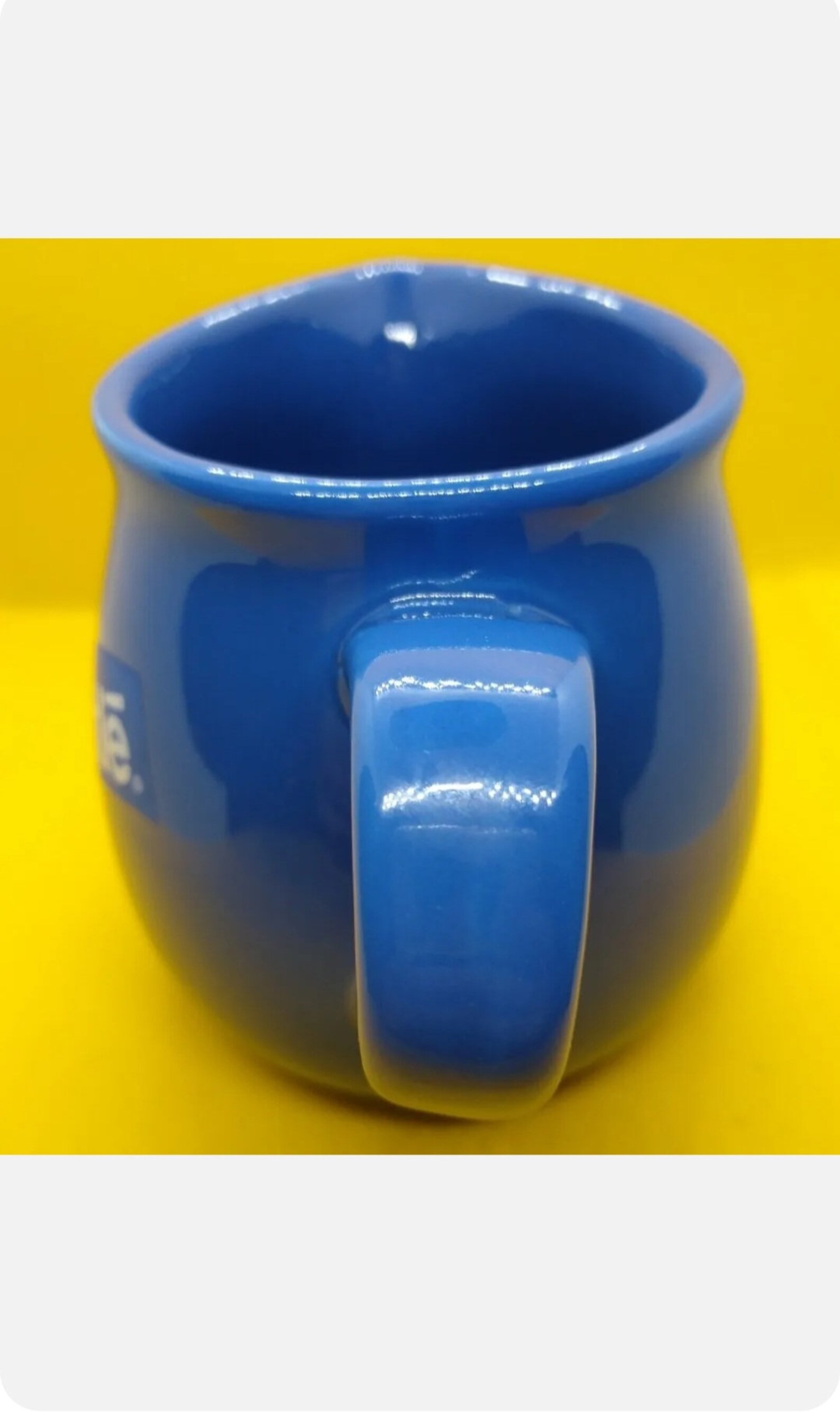 Blue Nestle Logo With White Letters Pottery Creamer Pitcher (2001) (C28 ...