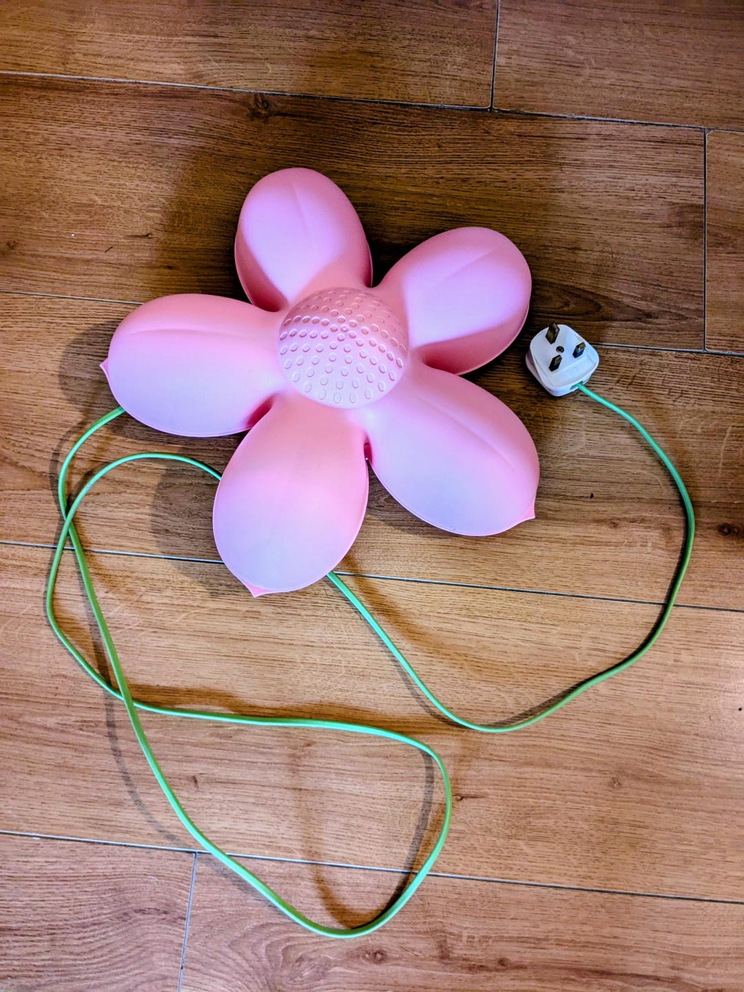 IKEA Smila Pink Flower Wall Lamp Vintage - Etsy