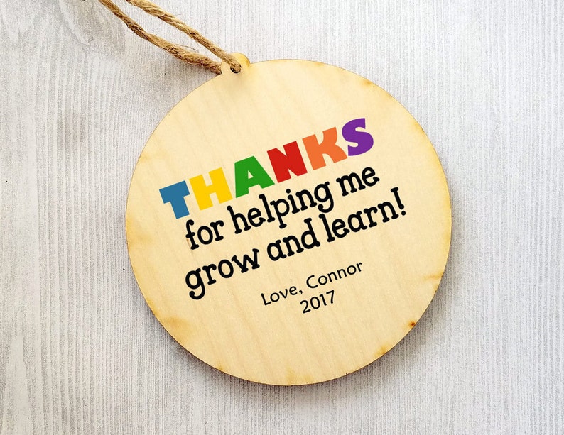 Customized Teacher Gift Personalized Gift for Teacher Ornament - Etsy