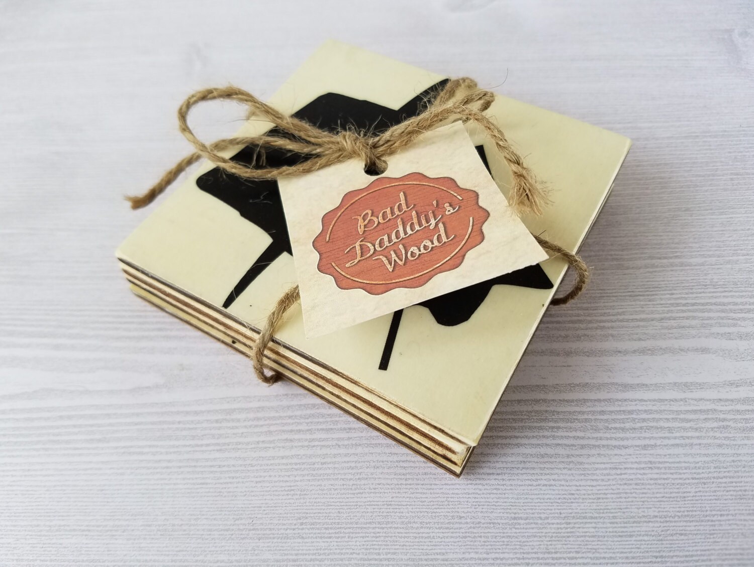 Cowboy Coasters for Drinks Beverage Coaster Custom Coasters | Etsy