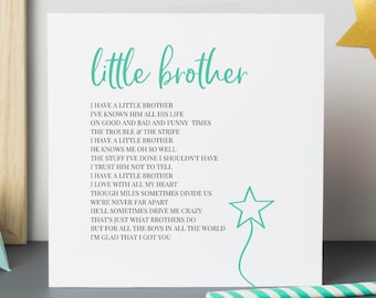 Little Brother Poems