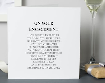 Engagement Poem | Etsy