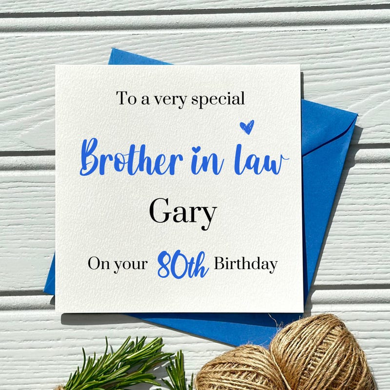 80 Brother in Law - Etsy UK