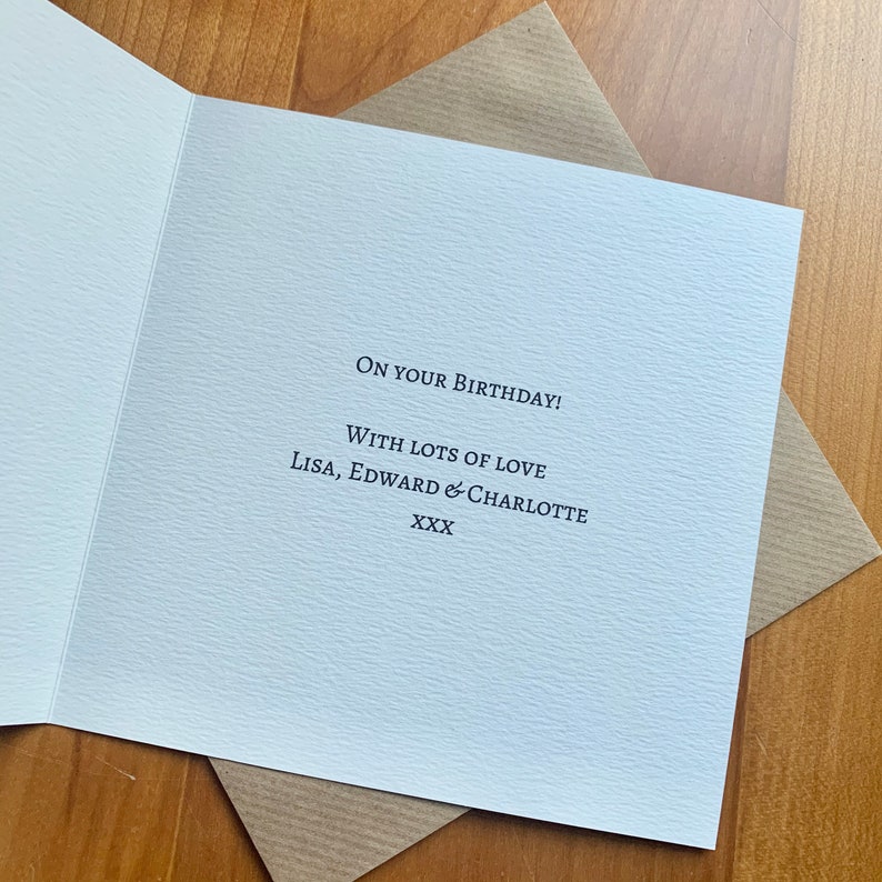 Dad Card With Verse Personalised Card for Dad Happy - Etsy