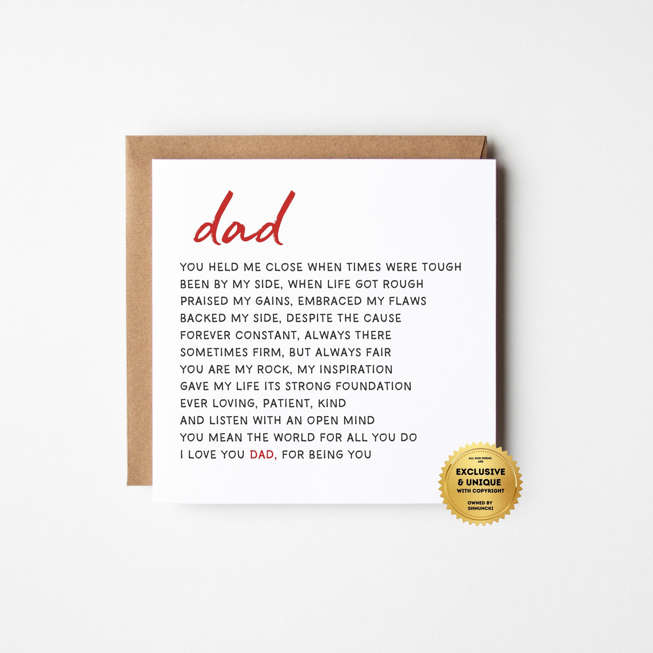 Happy Birthday Father Poems