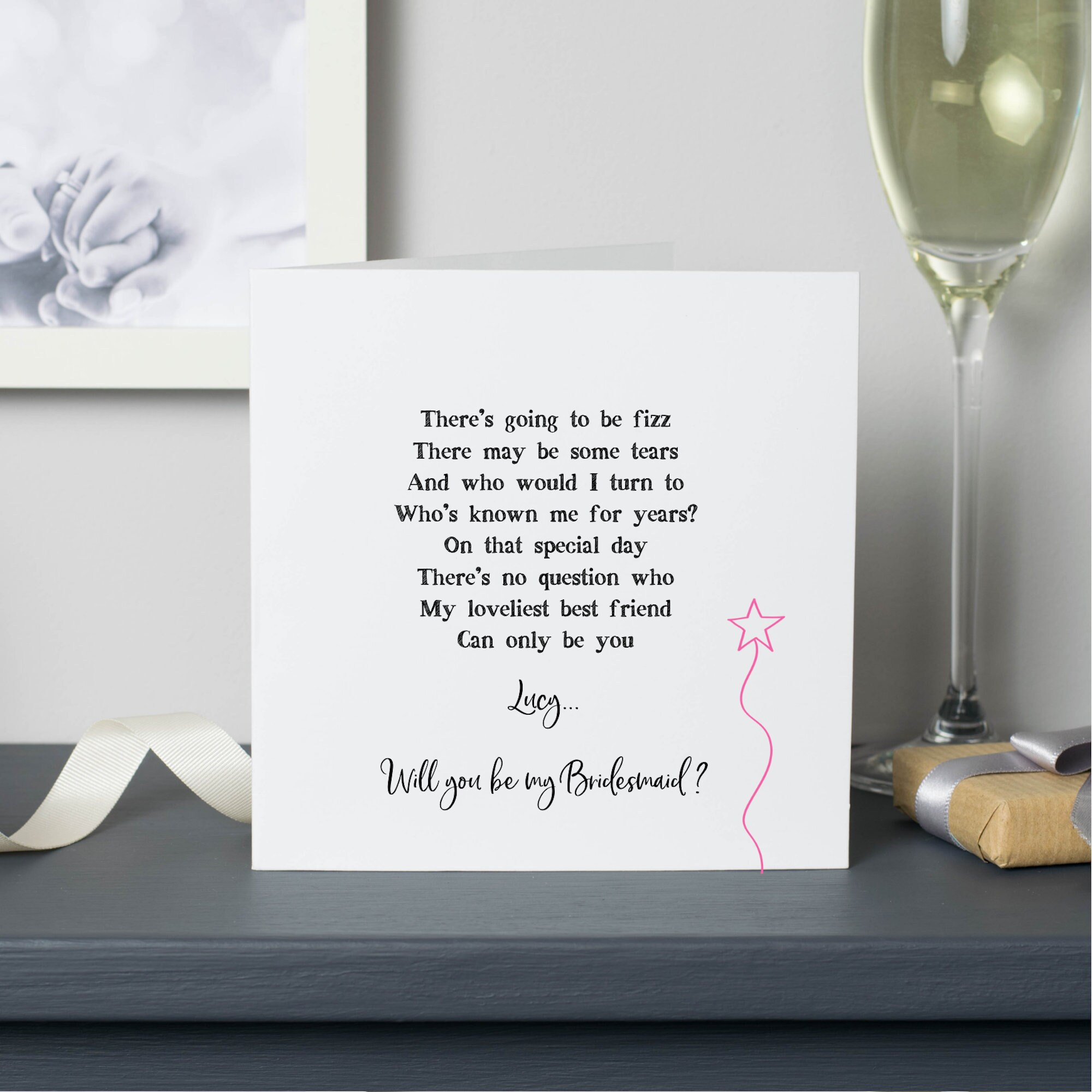 Will You Be My Bridesmaid Poem