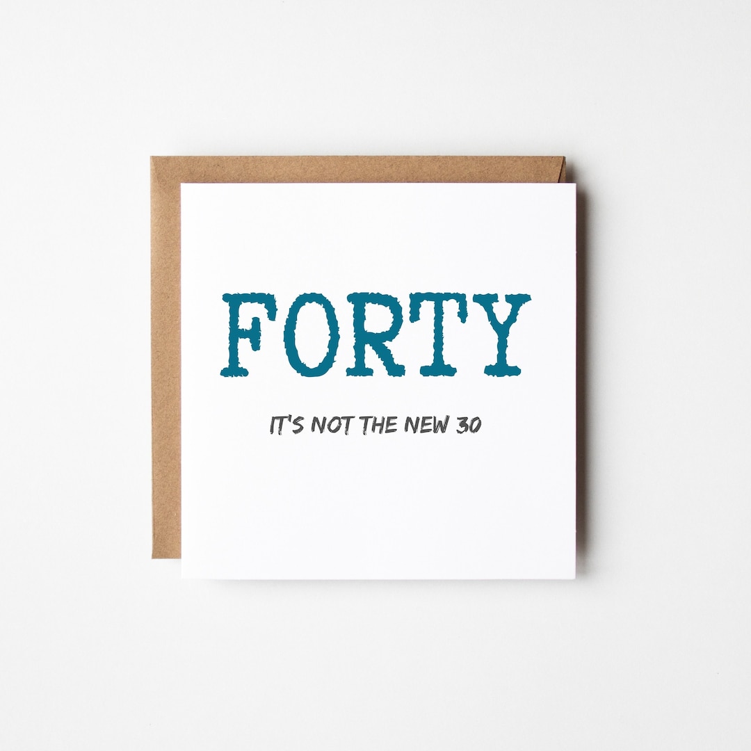Cheeky 40th Birthday Card, Happy 40th Birthday, for Him, for Men, Funny ...