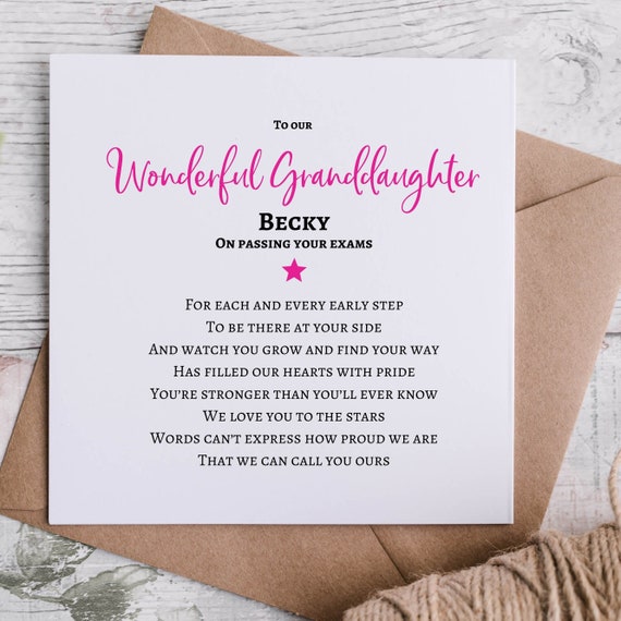 Congratulations Cards For Success In Exams