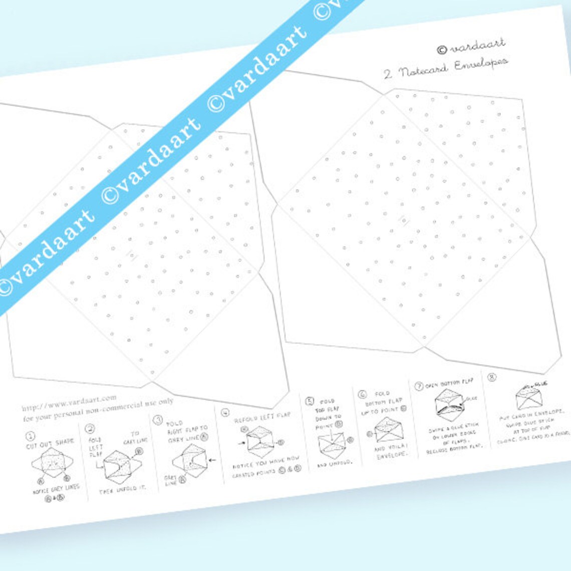 Printable Coloring Notecards With Envelopes- Instant Download - Etsy
