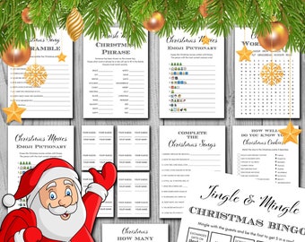 Would You Rather Printable Christmas Game Christmas Family - Etsy