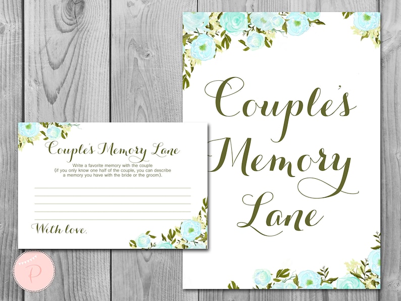 Couple's Memory Lane Favorite Memory of the Couple | Etsy