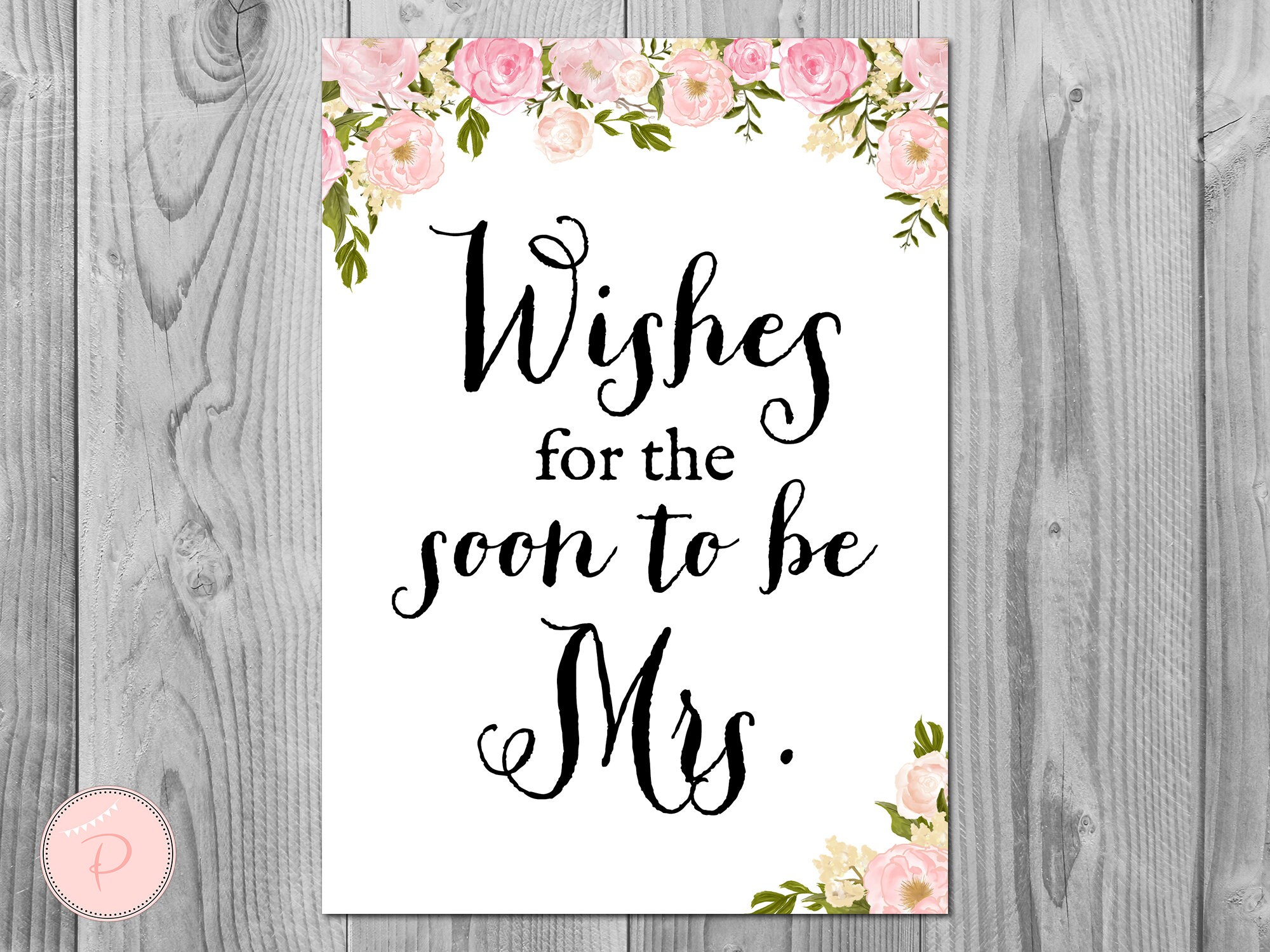 Wishes for the Bride to Be Card Wishes for the Soon to Be - Etsy