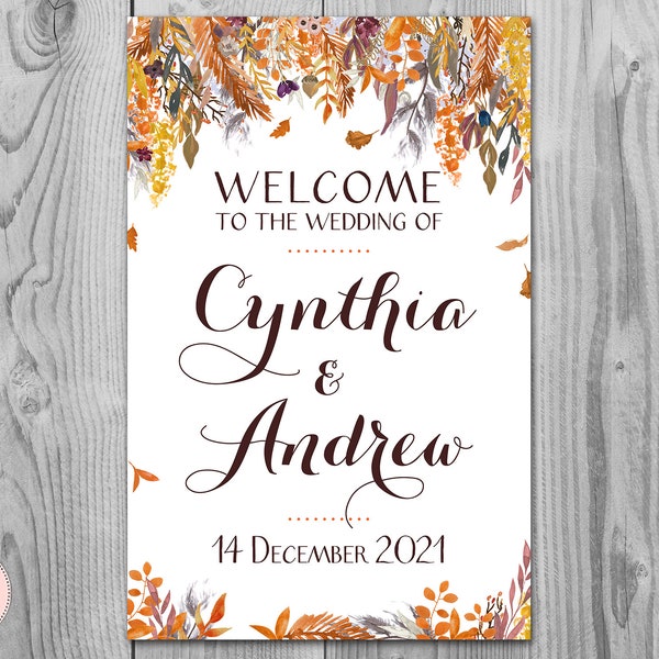 Fall Wedding Decorations - Etsy