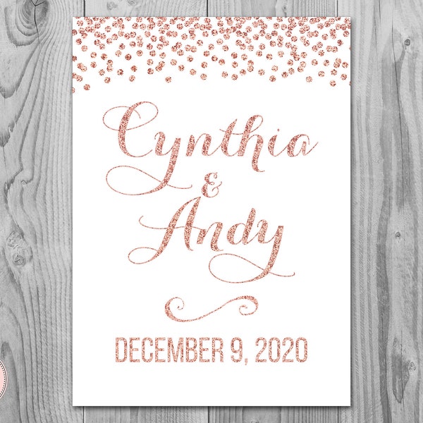 Rose Gold Signs - Etsy