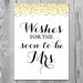 Gold Wishes for the Bride to Be Card Wishes for the Soon to - Etsy