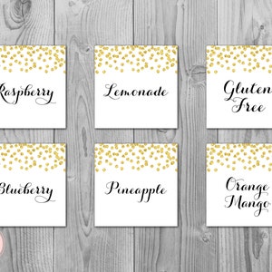 Gold Confetti Mimosa Bar Sign, Bubbly Bar Sign, Wedding Bar Sign ...