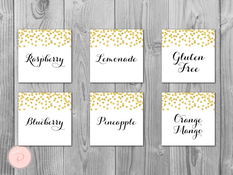 Gold Confetti Mimosa Bar Sign Bubbly Bar Sign Wedding Bar - Etsy