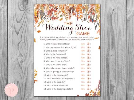 Fall Wedding Shower Games 21 Bridal Shower Games That Everyone Will