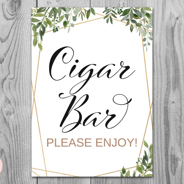 Cigar Bar Sign - Etsy