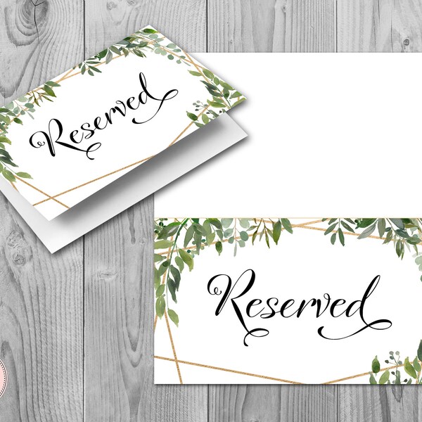 Seat Reservation Cards - Etsy
