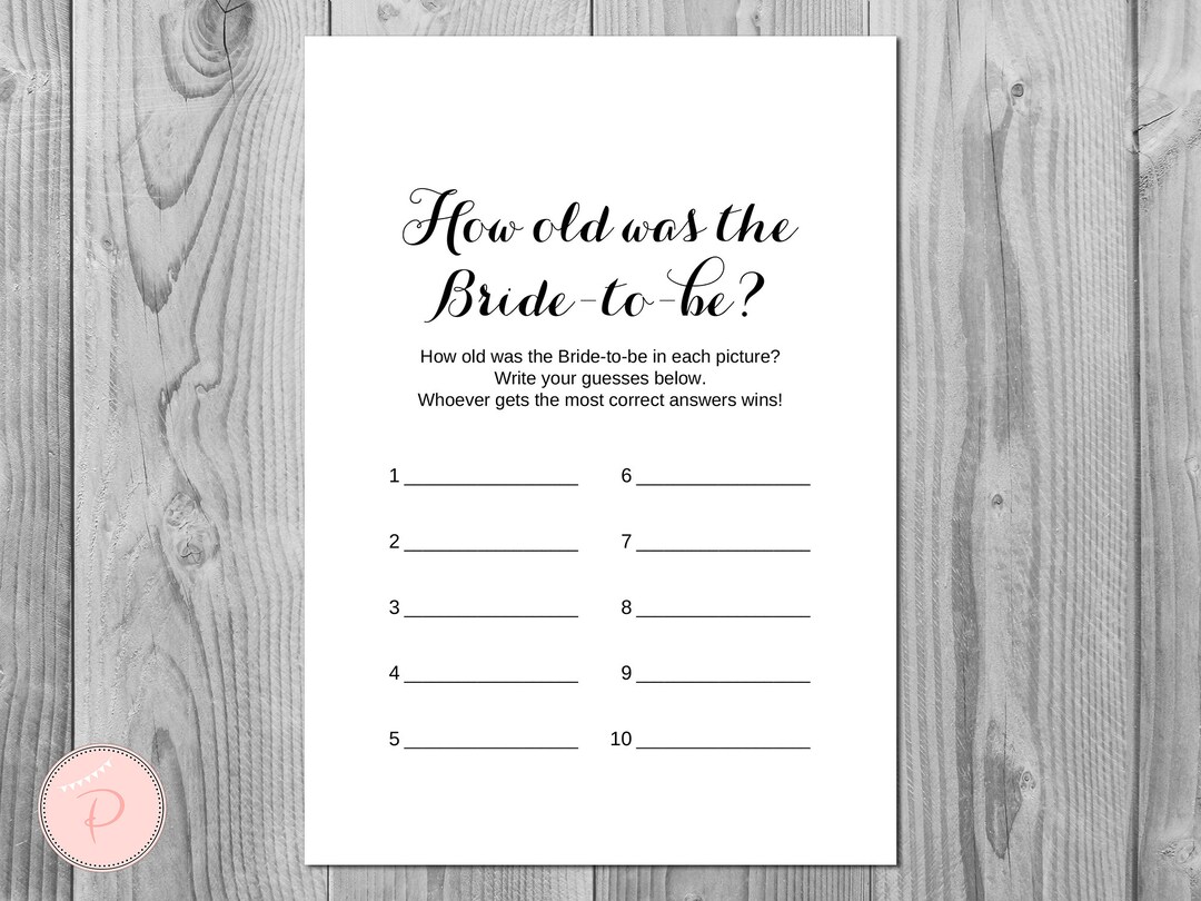 21 Bridal Shower Games That Everyone Will Enjoy Paperless