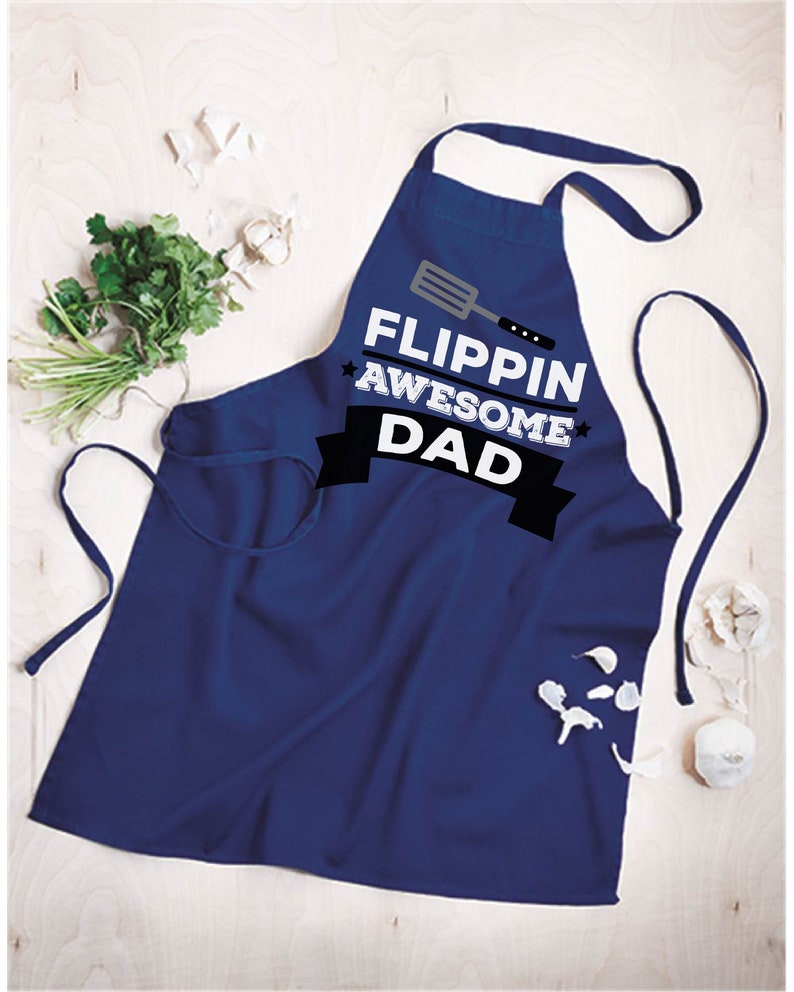 Flippin' Awesome Dad Apron/father's Day Gift/dad's Day/grill Apron ...