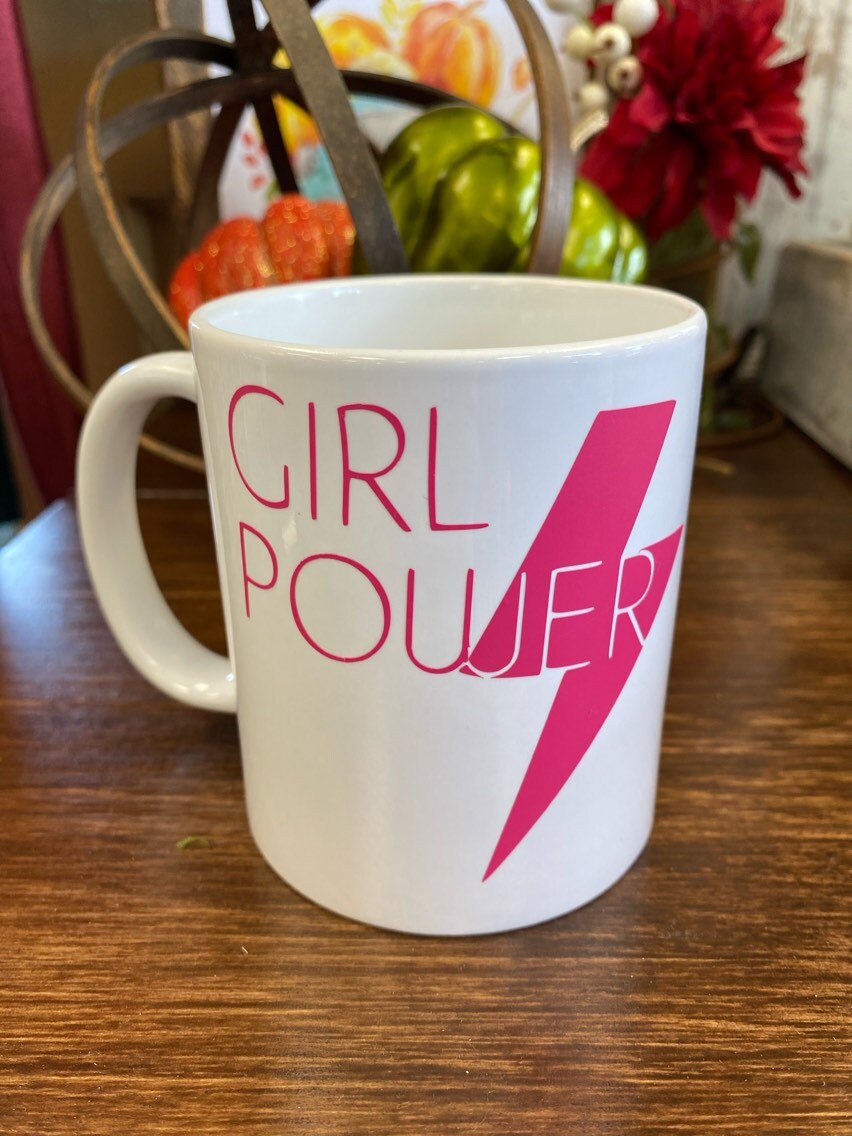 Girl Power Coffee Mug Etsy