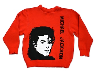 Michael Jackson Sweater - Etsy