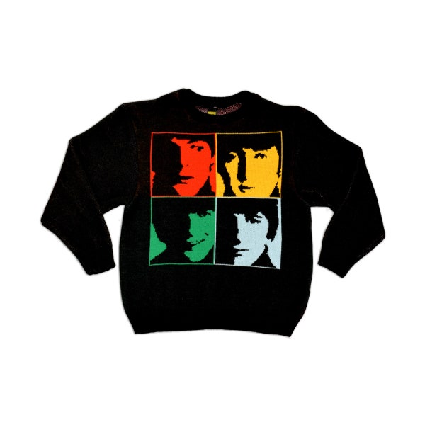 Beatles Knit Sweater - Etsy