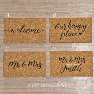 1:12 Dollhouse Wording Doormat 3 Styles - Etsy