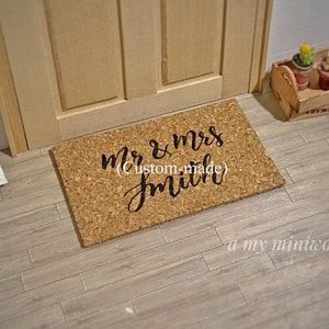1:12 Dollhouse Wording Doormat 3 Styles - Etsy