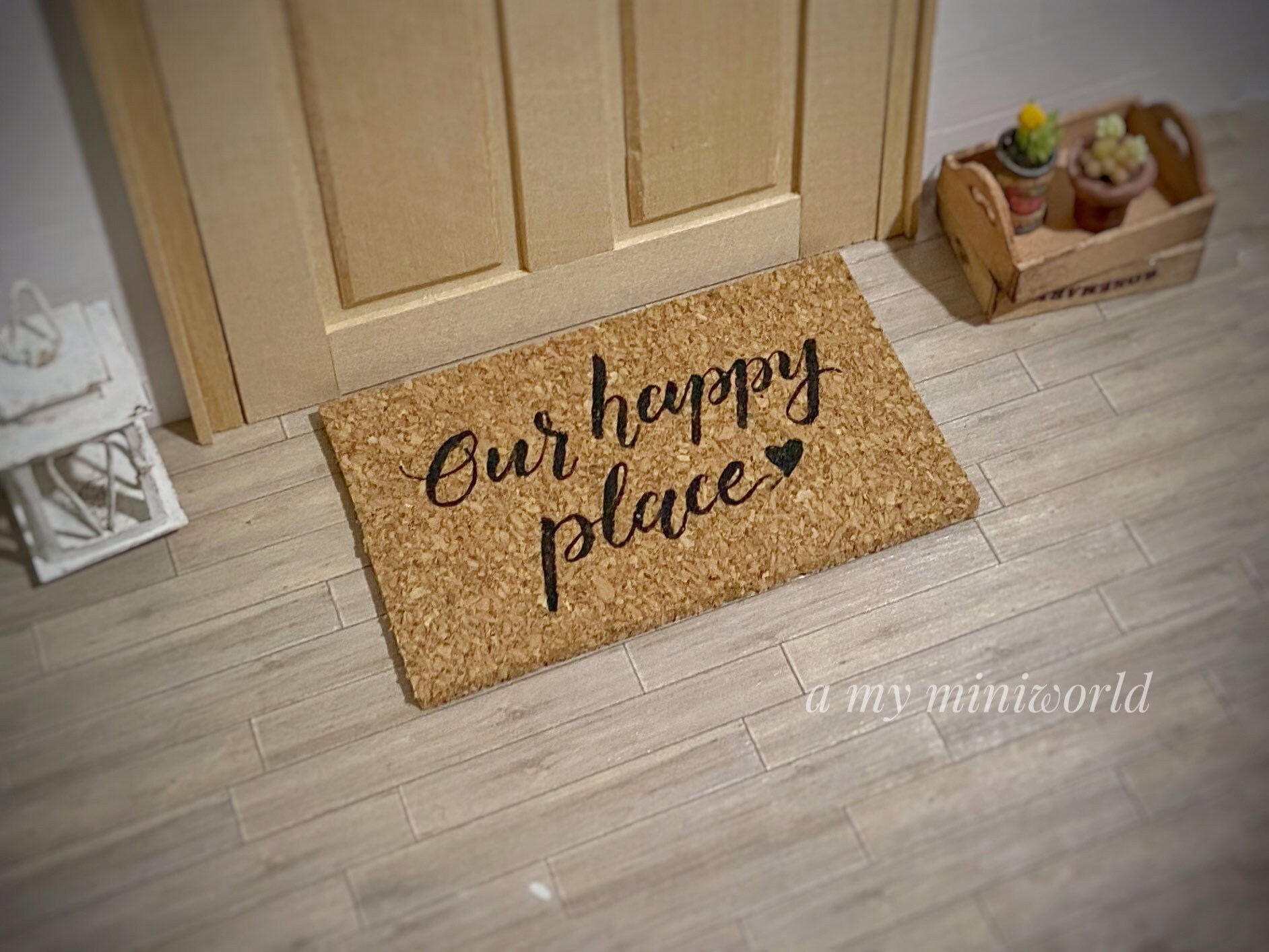 1:12 Dollhouse Wording Doormat 3 Styles - Etsy