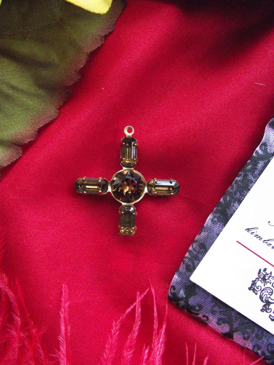 PE-0073 Cassandra Cross, Jane Austen's Sister in Topaz, Sapphire, or ...