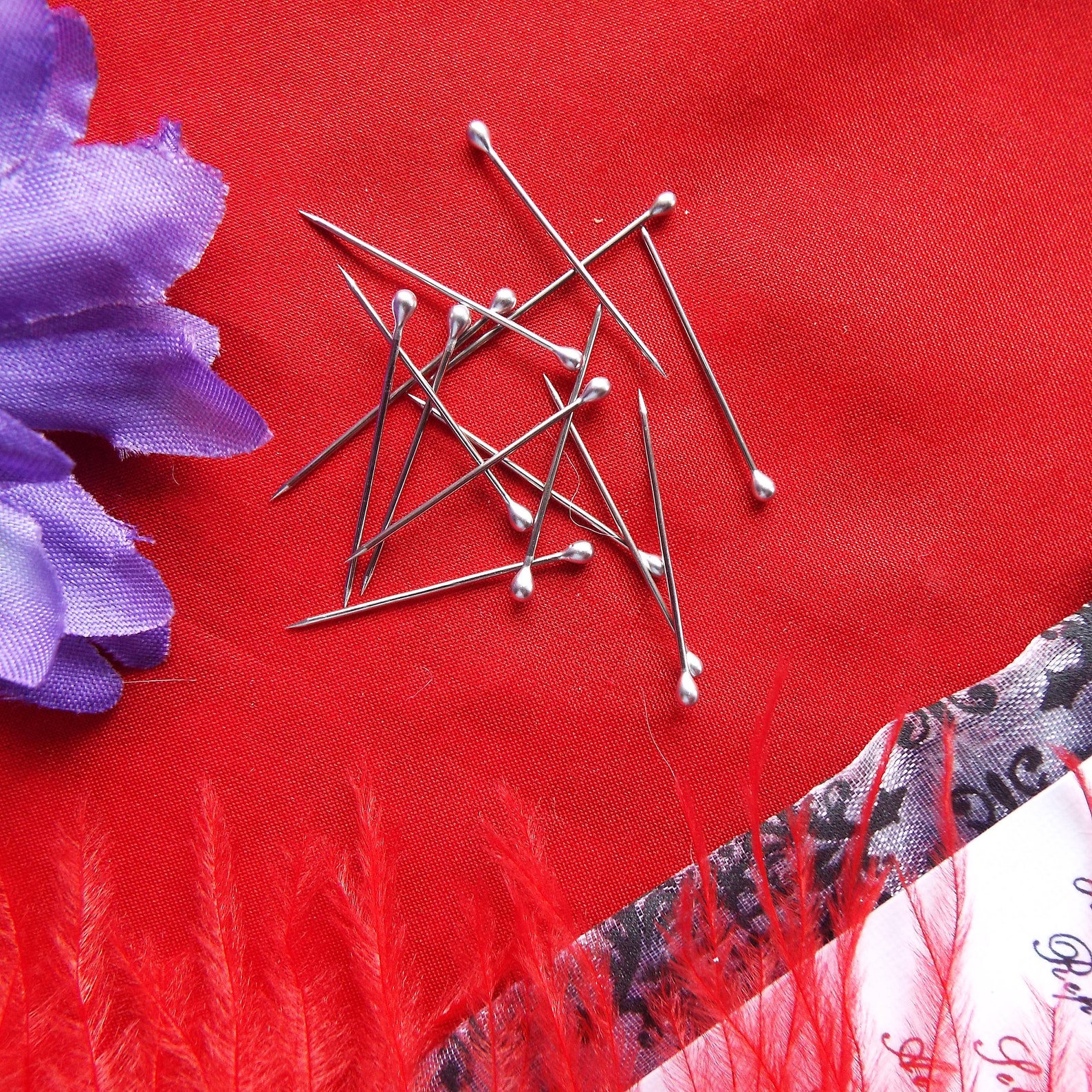P-0015P - Straight Pins for Gowns, Caps, Short Gowns, Bed Gowns, or ...