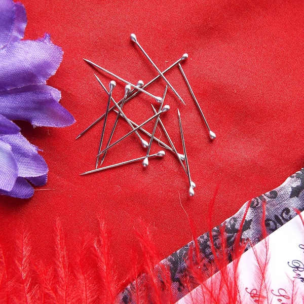 Vintage Straight Pins - Etsy