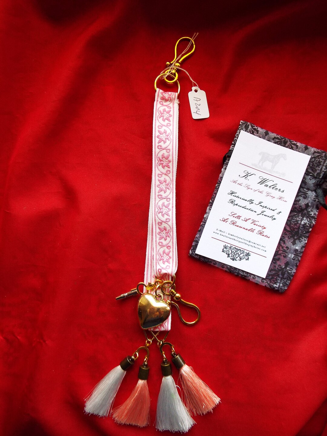 MWC-0027 A Style Georgian Watch Strings, Watch Fobs, Watch Chains ...