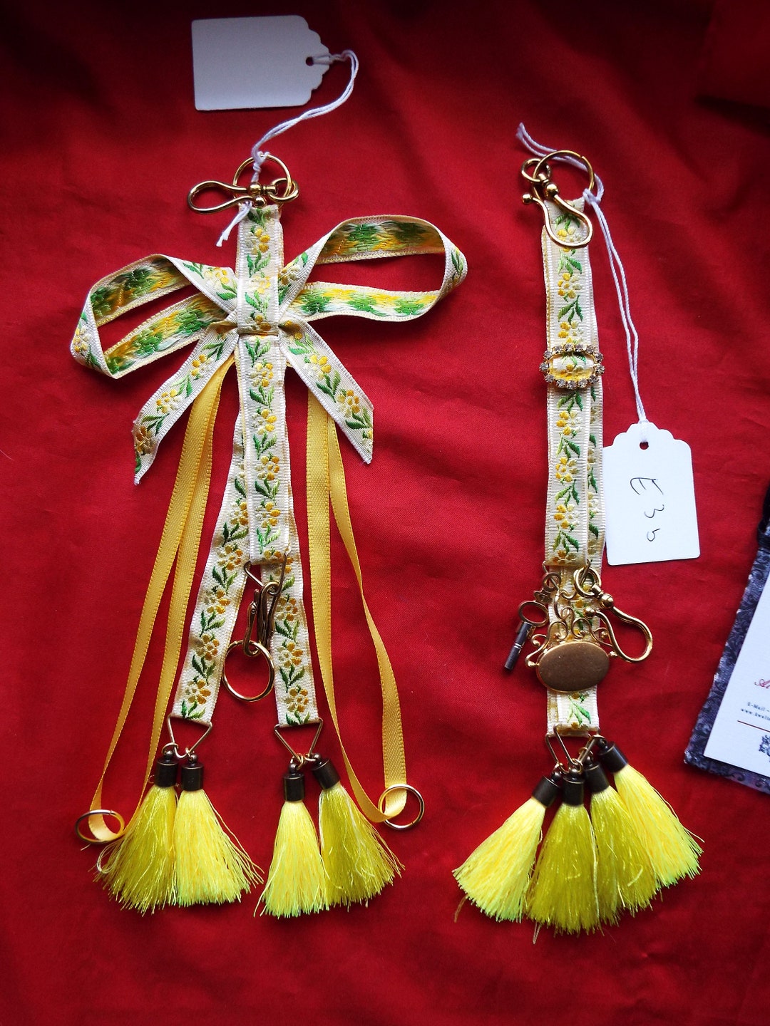 MWC-0027 - Watch Chain and Equipage Chatelaine Set, Watch Fobs, Watch ...