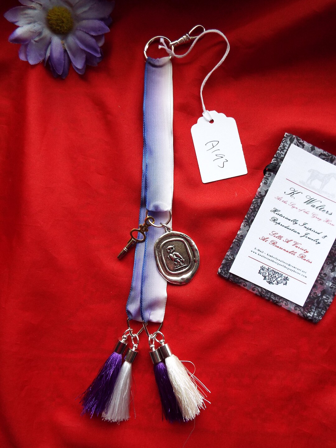 MWC-0027 A Style Georgian Watch Strings, Watch Fobs, Watch Chains ...