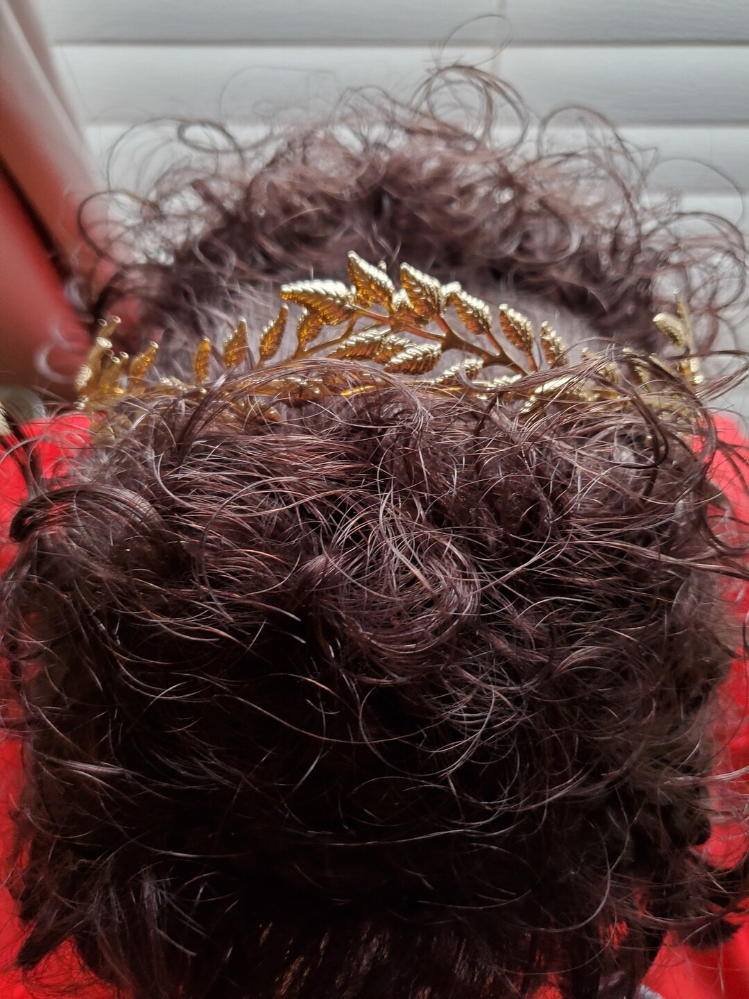 T-0022D - Vintage Small Leaves Neoclassical Regency Tiara, Georgian ...