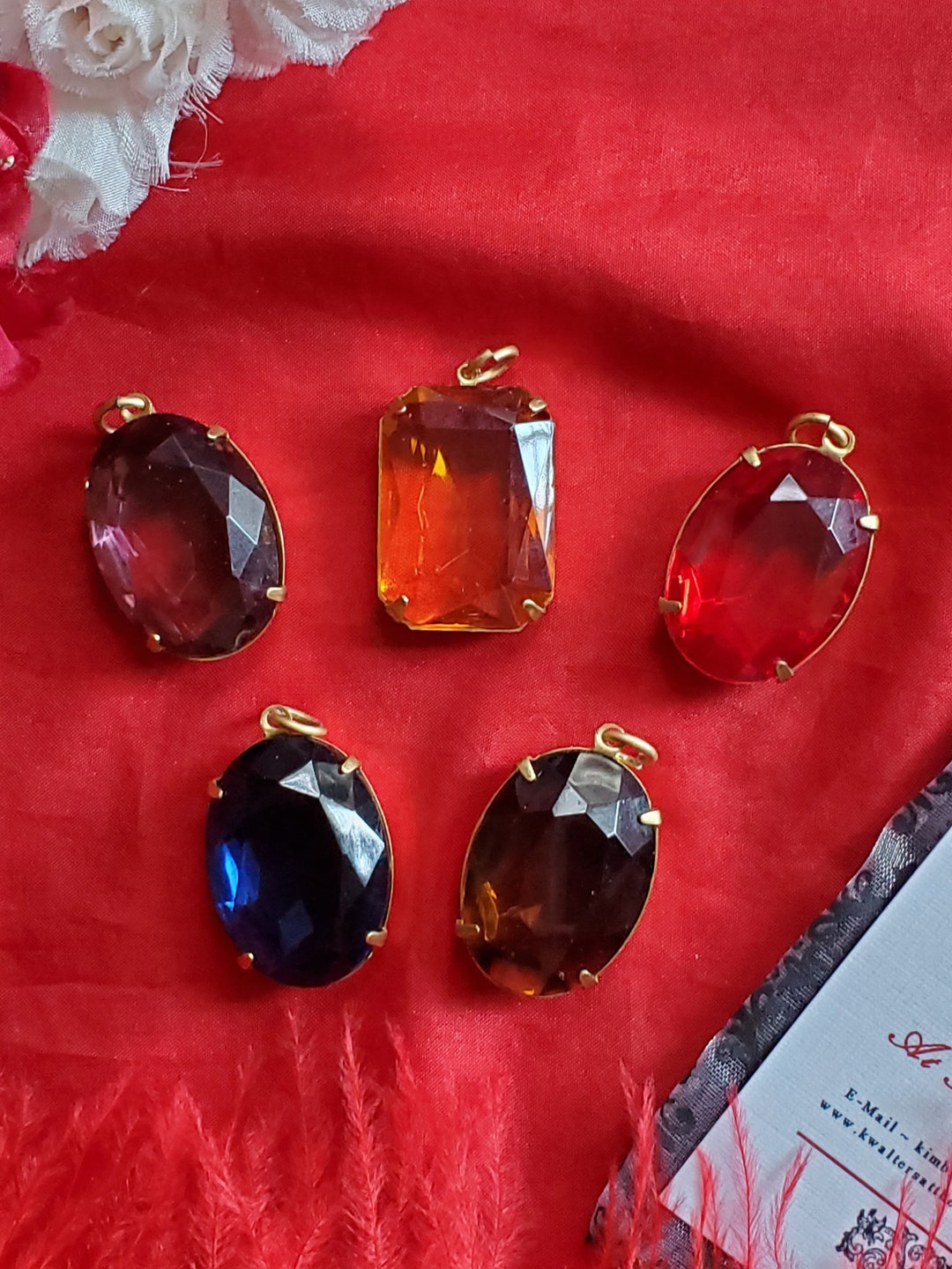 PE-0093 - Large Crystal Pendant - Georgian Pendant, John Singleton ...