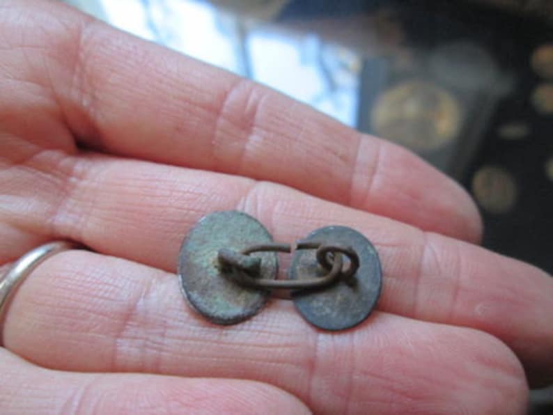 SL-0024 - George Washington Mourning Button Cuff Links - Memento Mori ...