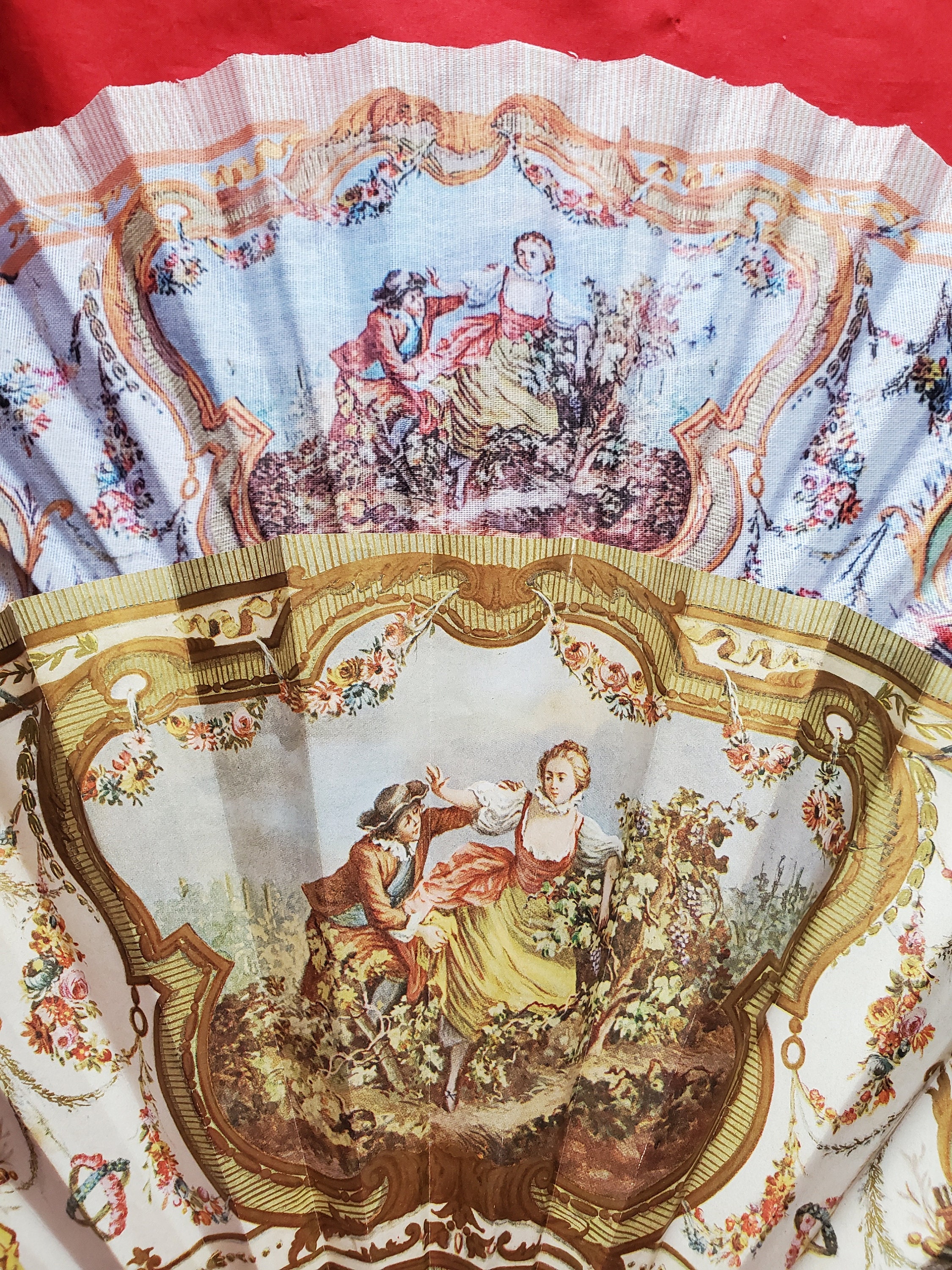 F-0010 Georgian Hand Fan Georgian Fan Regency Fan - Etsy